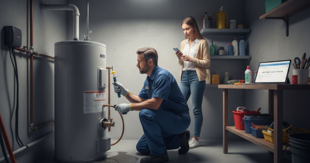Who to call for water heater repair